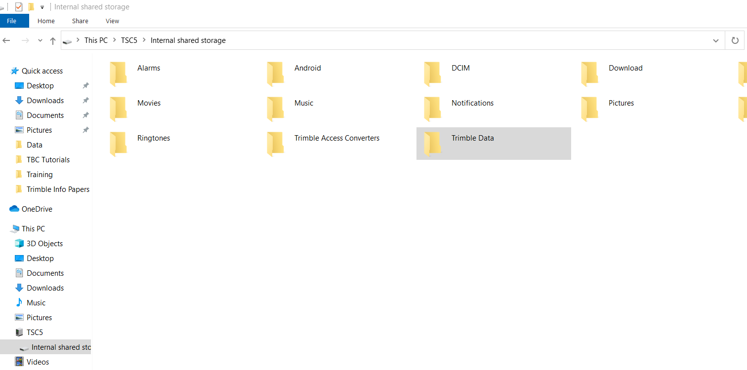 Installing Geoid 18 file into Trimble Access on your Trimble Field ...